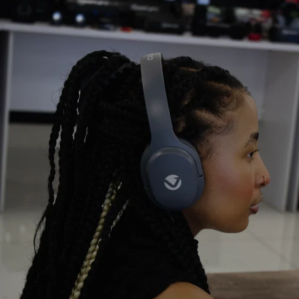 Volkano Pebble Series Bluetooth Headphones – Dark Grey – Volkano